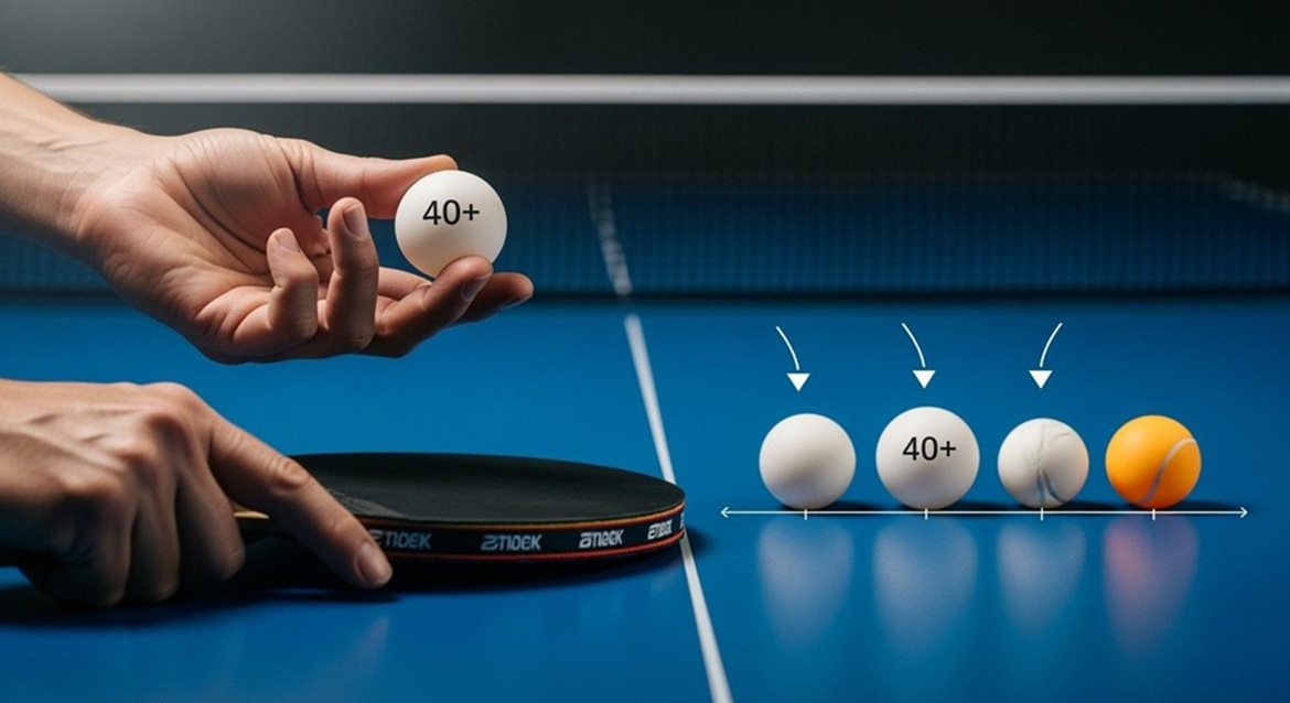 3 Reasons The 40+ Table Tennis Ball Is Standard In 2026